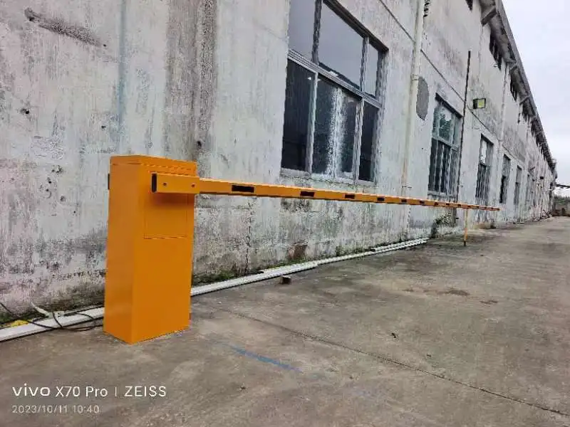180W High Power Max Boom Arm 12 Meters Automatic Railway Barrier Gate ...