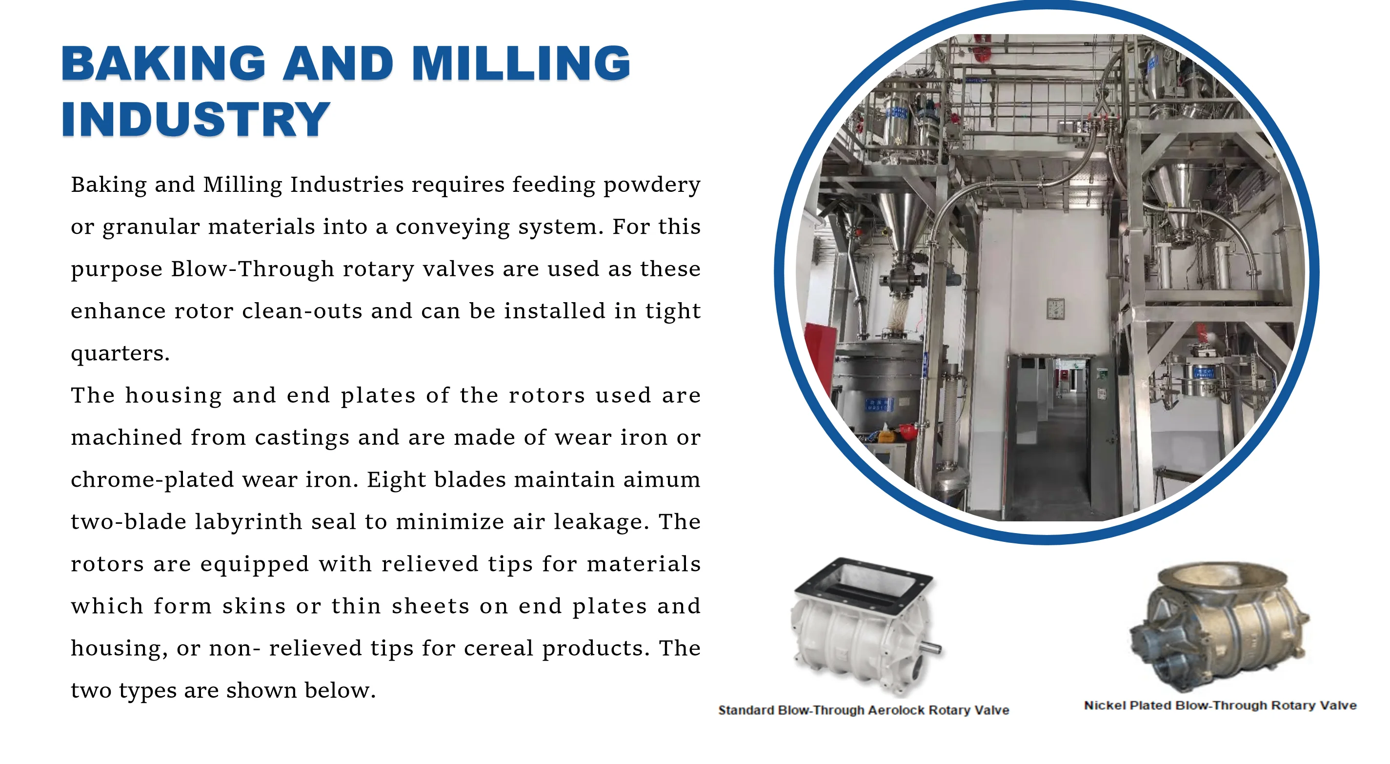 Rotary Valve Heavy Duty Rotary Airlock Feeder Industrial Discharge Tool ...