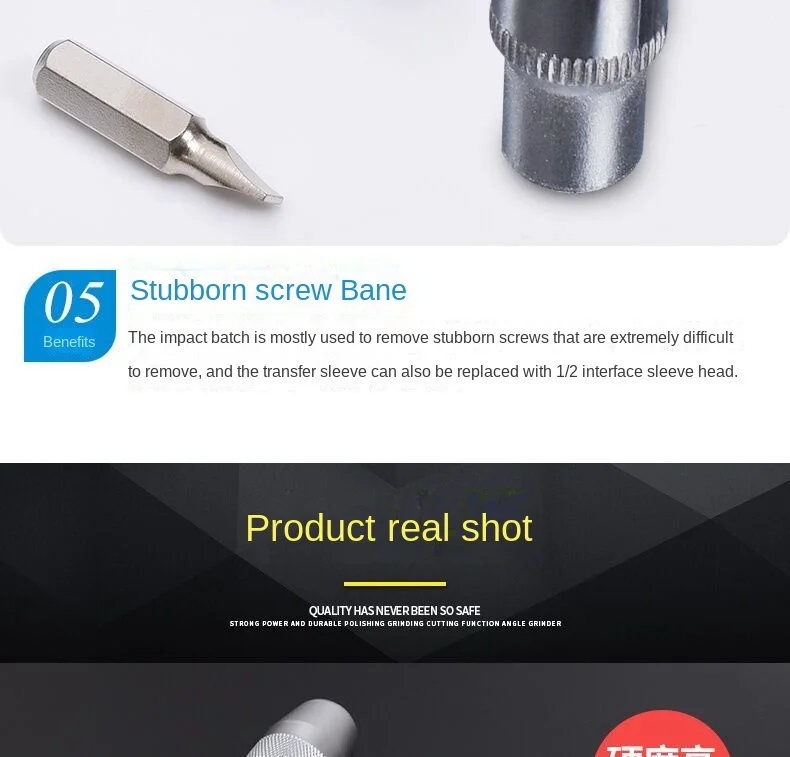 Tapping Screwdriver Set Screwdriver Combination Impact Starting Sleeve ...