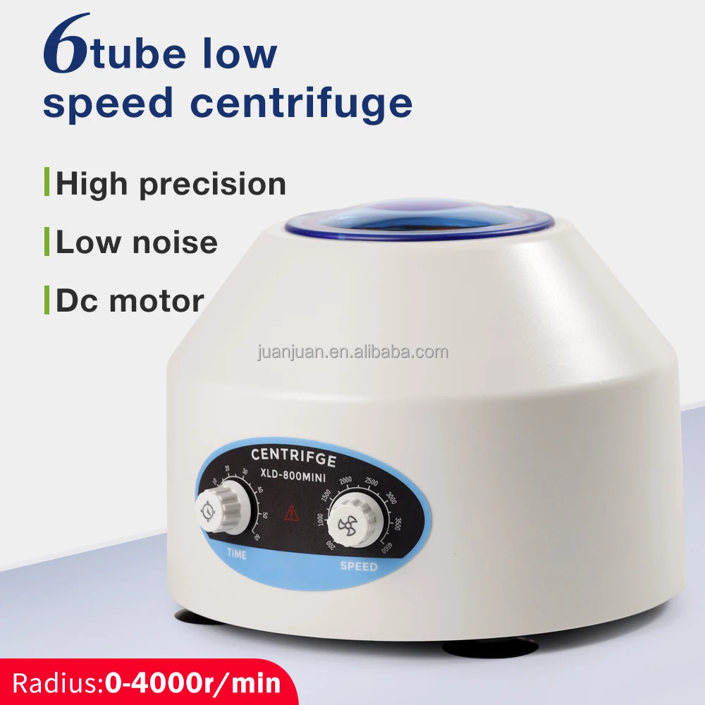 Centrifuge Lab 10ml*6 Tube Industrial Medical Centrifuge Benchtop ...