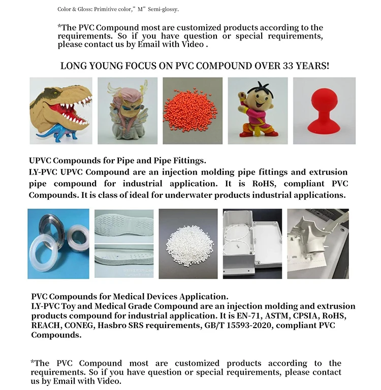 Crystal Rigid Pvc Particle/pvc Pellets With Rohs Standard - Buy Home ...