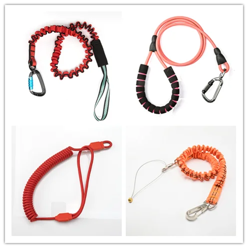 Retractable Vinyl Coated Stainless Steel Coiled Cable Safety Tool ...