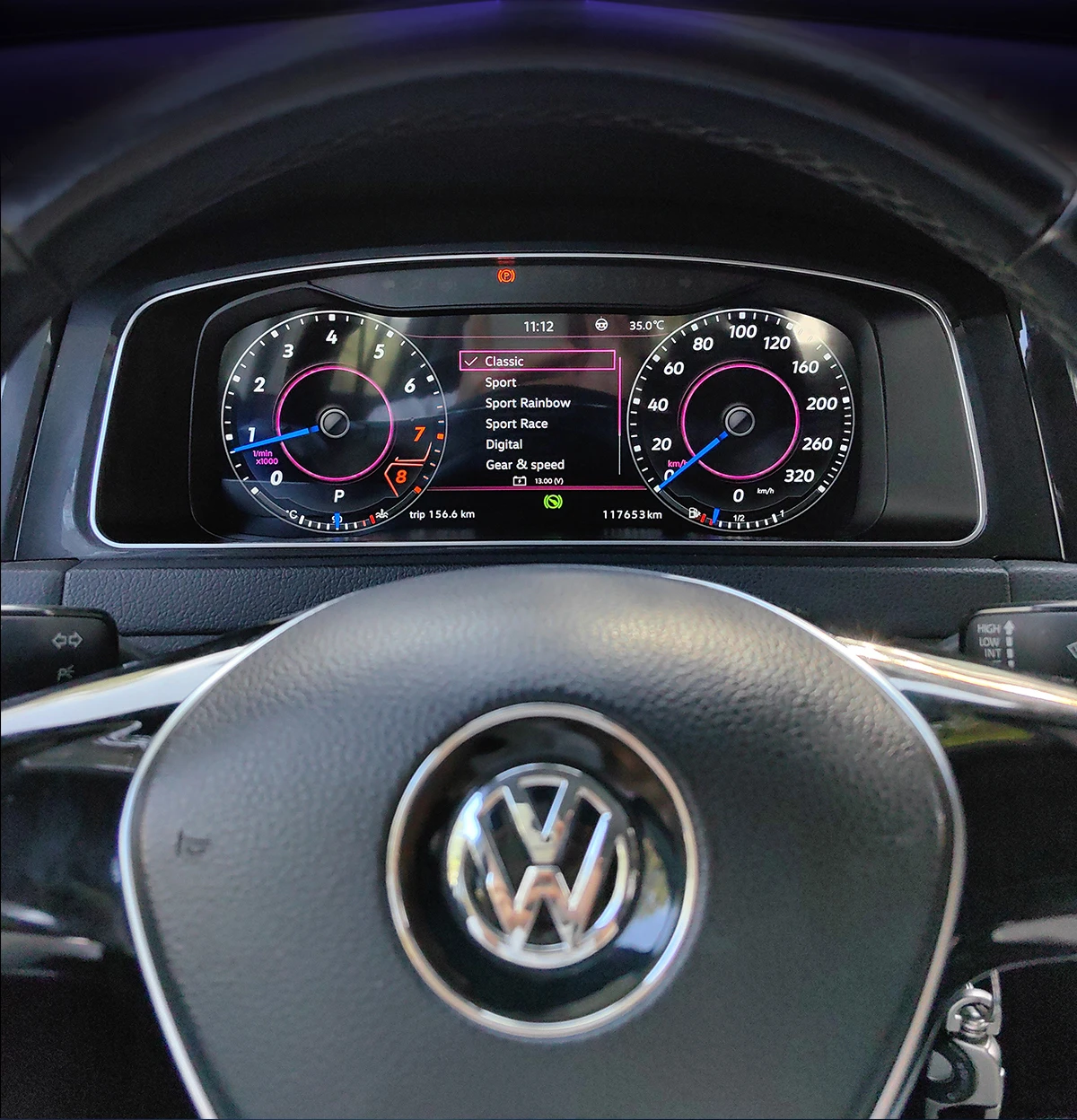 Lcd Speed Dashboard For Volkswagen Pq Vw Passat 2011-2022 Linux System ...