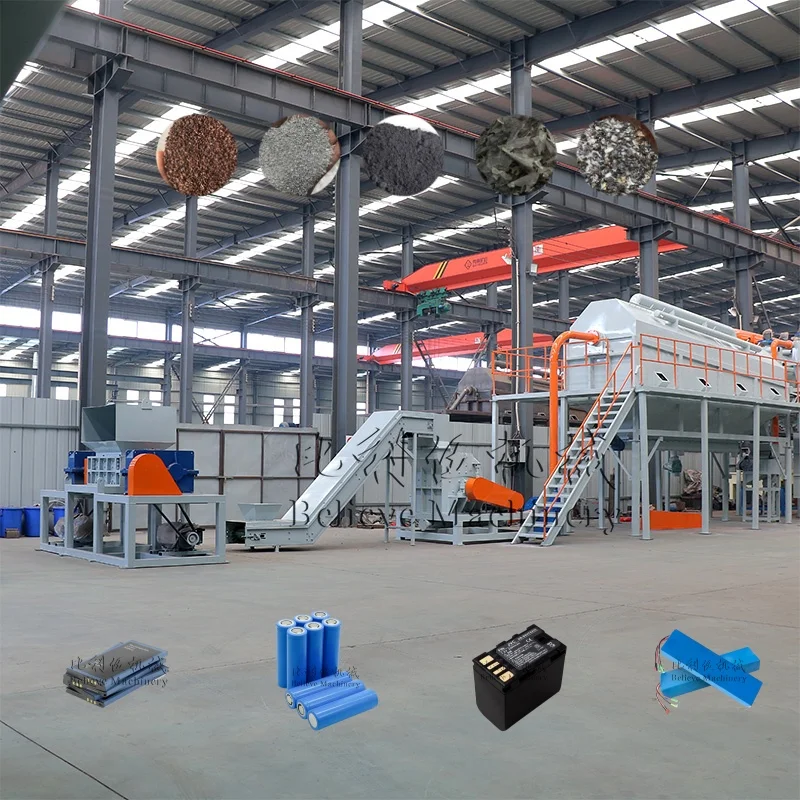 Lithium Ion Battery Recycle Plant Lithium Battery Recycling Production ...