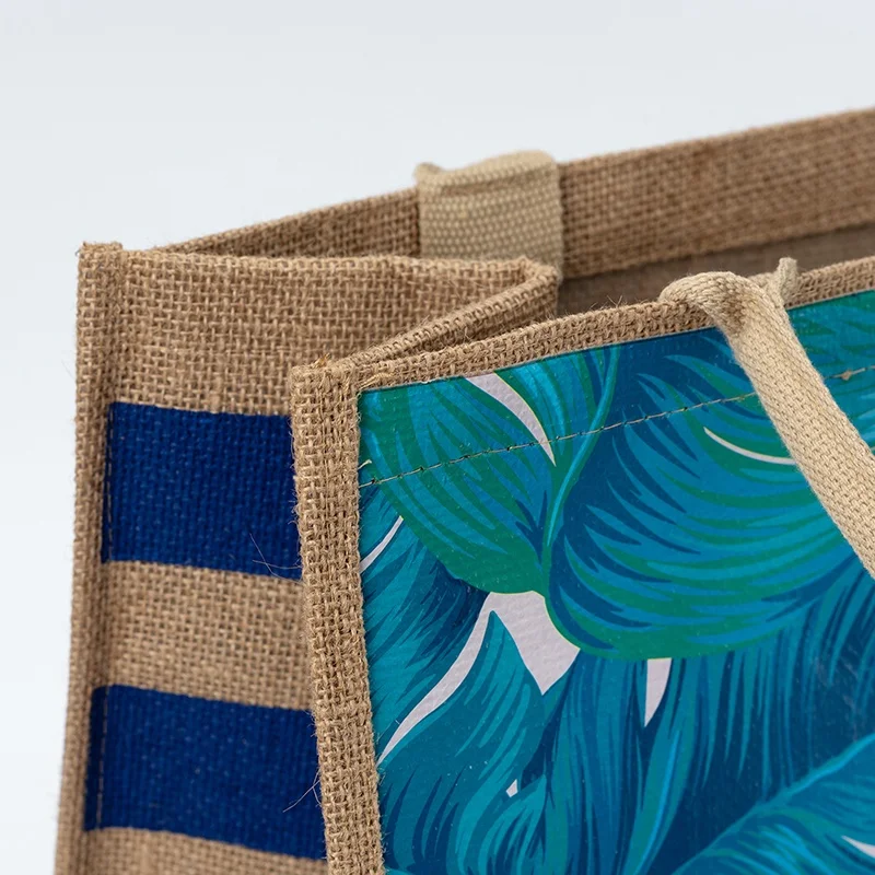 Wholesale Customized Floral Printed Large Natural Eco Friendly Coated ...