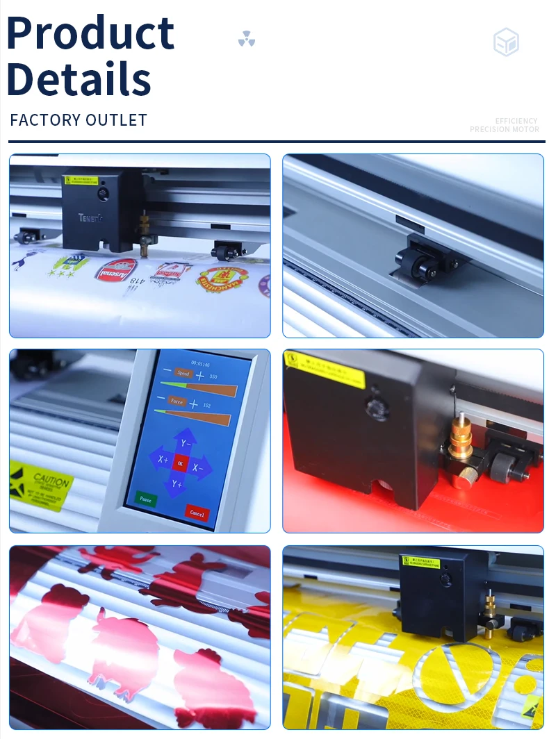 Auto Feeder Cutting Plotter Vinyl Machine TN48C Wi-fi