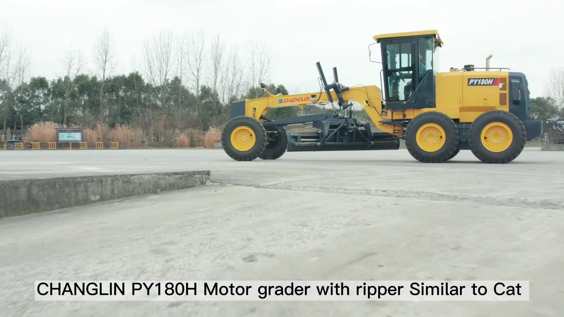 High Power Sinomach Changlin 170hp Motor Grader With Air Conditioner ...
