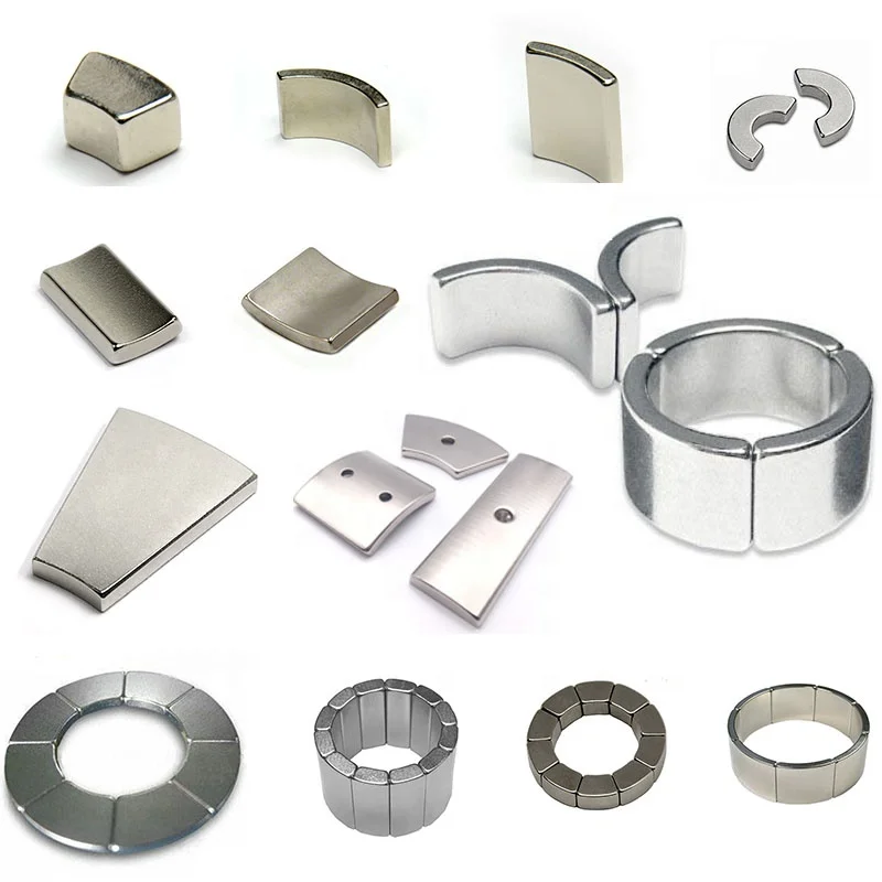 Curved Arc Neo Wedge Magnets N50 Halbach Array for Generators