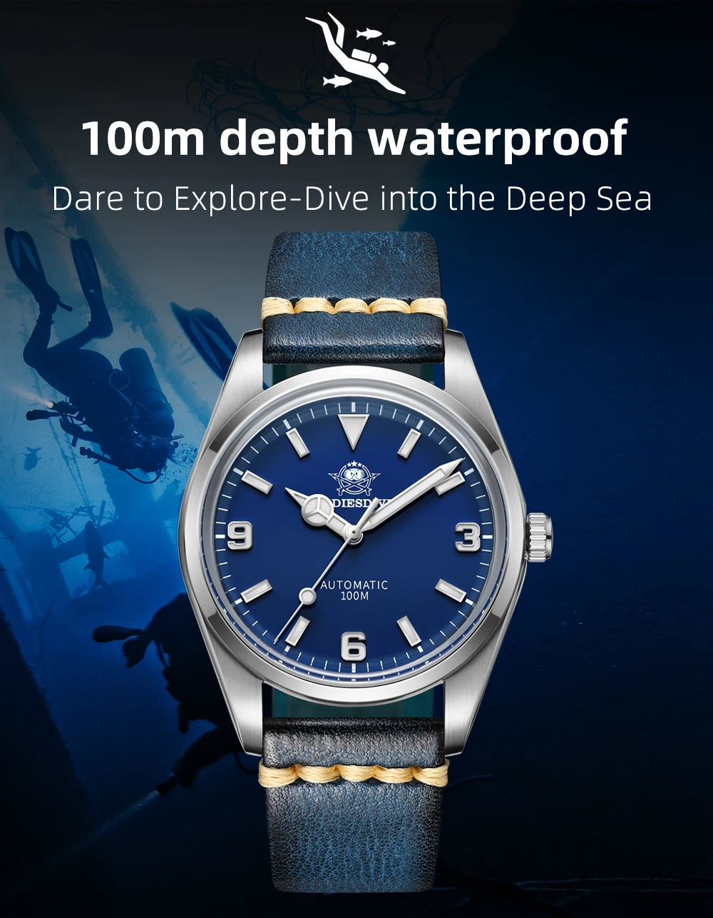 Addiesdive Ad2112 High Quality Fashion Mechanical Watches Luxury ...