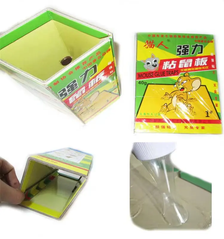 Best Rat Trap Foldable Rat Glue Mousetrap Pest Control Indoor Home ...