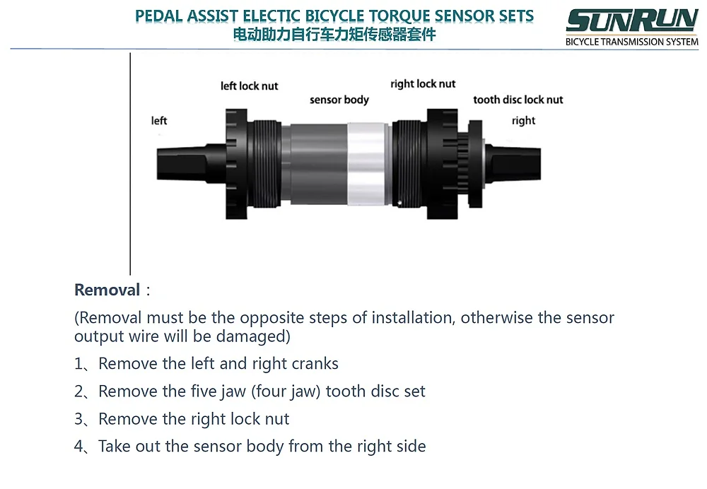 Pedal Assist E Bike Bb Torque Sensor Bbts-120-197 Bb Sets 120mm Fat ...