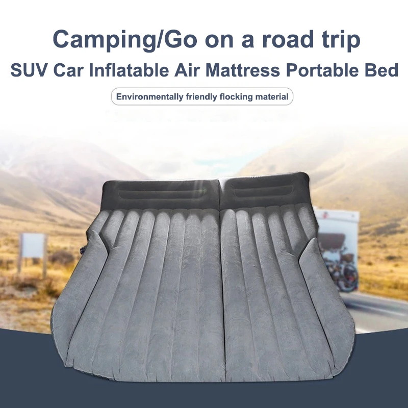 2021 New Suv Car Inflatable Air Mattress Portable Camping Bed Cushion ...