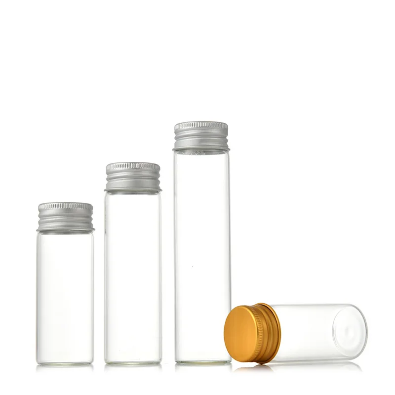 Mini Glass Tubes - Perfect for Food Storage & Printing