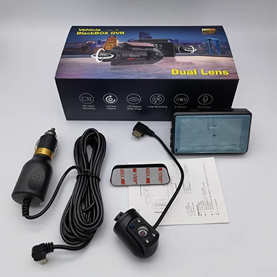 Car Black Box Dvr 128gb Vehicle Dash Camera With Fhd 1080 Dual Lens ...