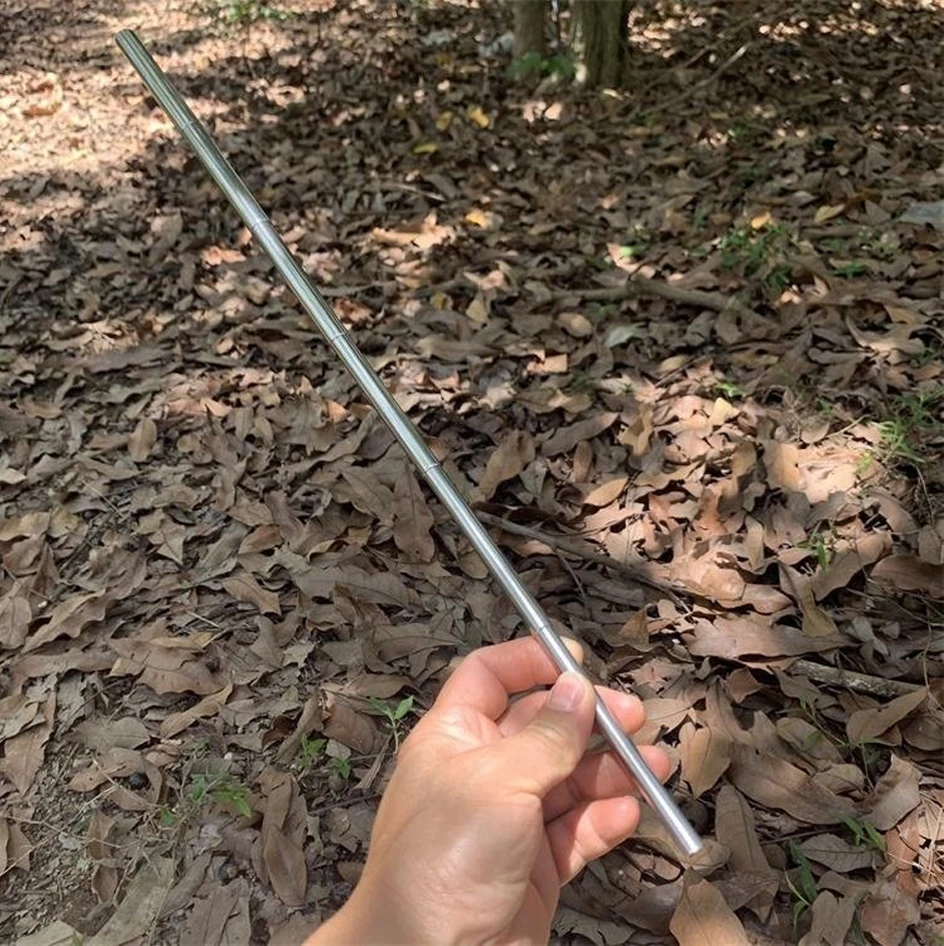 Outdoor Cooking Blow Fire Tube Stainless Steel Adjustable Torch Pocket ...