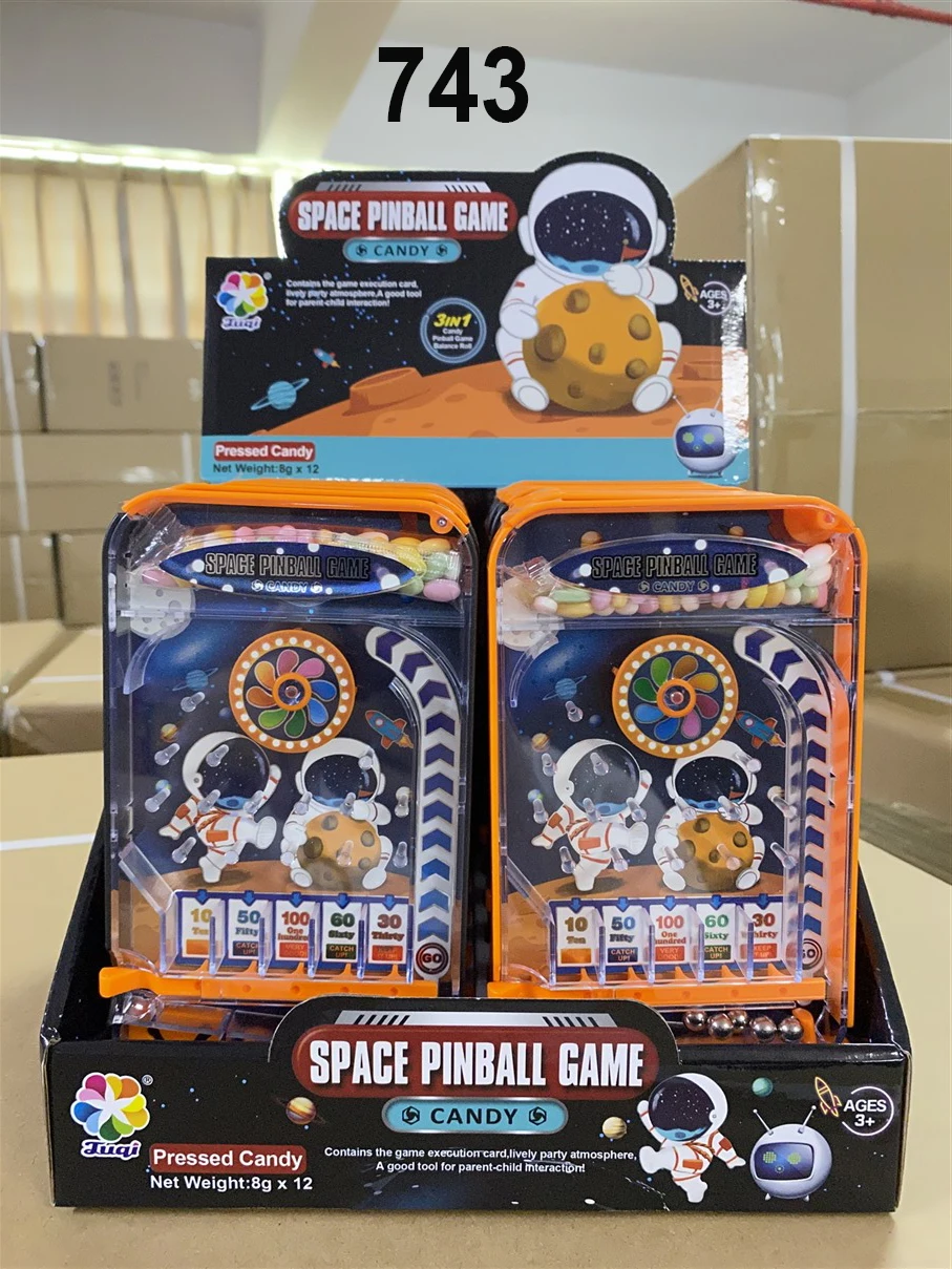 Space Pinball Game Candy Toy - Juqi Hard Candies