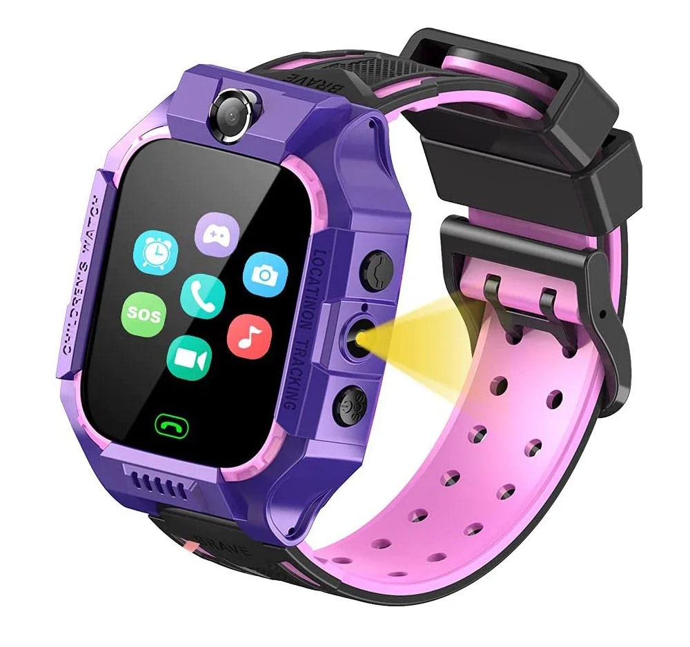 Portable Camera Waterproof Kids Smart Phone Watch Gsm Sim Card Calling ...