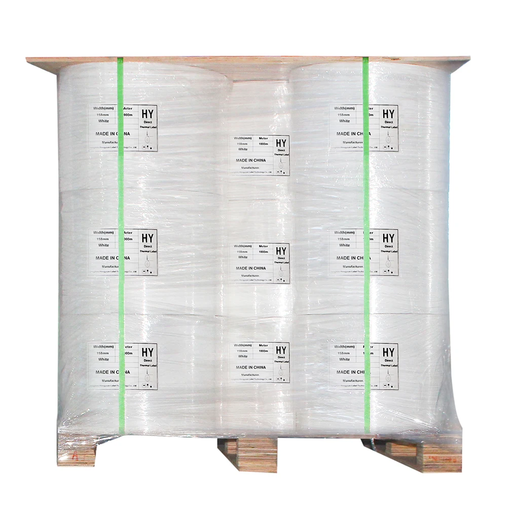 Hy White Pp Polypropylene Label High Gloss Film Label Jumbo Paper Self ...