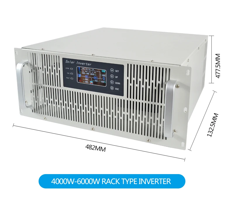 Hybrid Solar System Inverter/charger 6kw 48v Dc 230v Ac Mounted Rack Mount Inverter| Alibaba.com