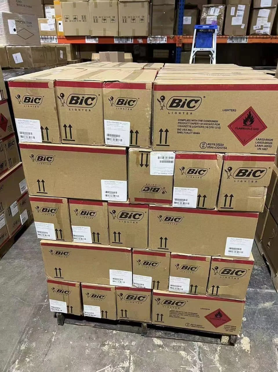 MAXI J6 BIC LIGHTERS SET - Stylish & Reliable Gas Lighters