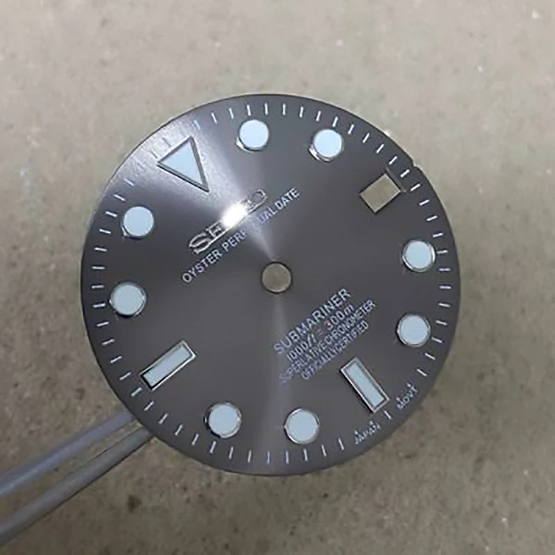 New Style 28.5mm Sub-mariner Watch Dial With Logo Watch Face For Nh35 ...