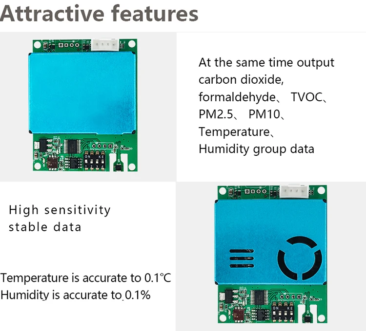 All-in-one Sensor for Air Quality and Environmental Detection