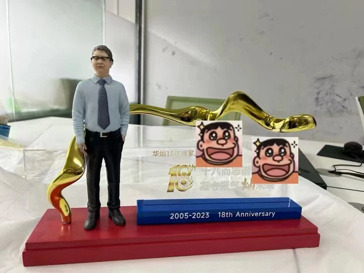 3D Printing Real Person Mini Me - Custom Gift Service