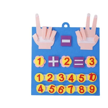 Counting Early Learning Finger Numbers Math Toy Children Toddlers ...