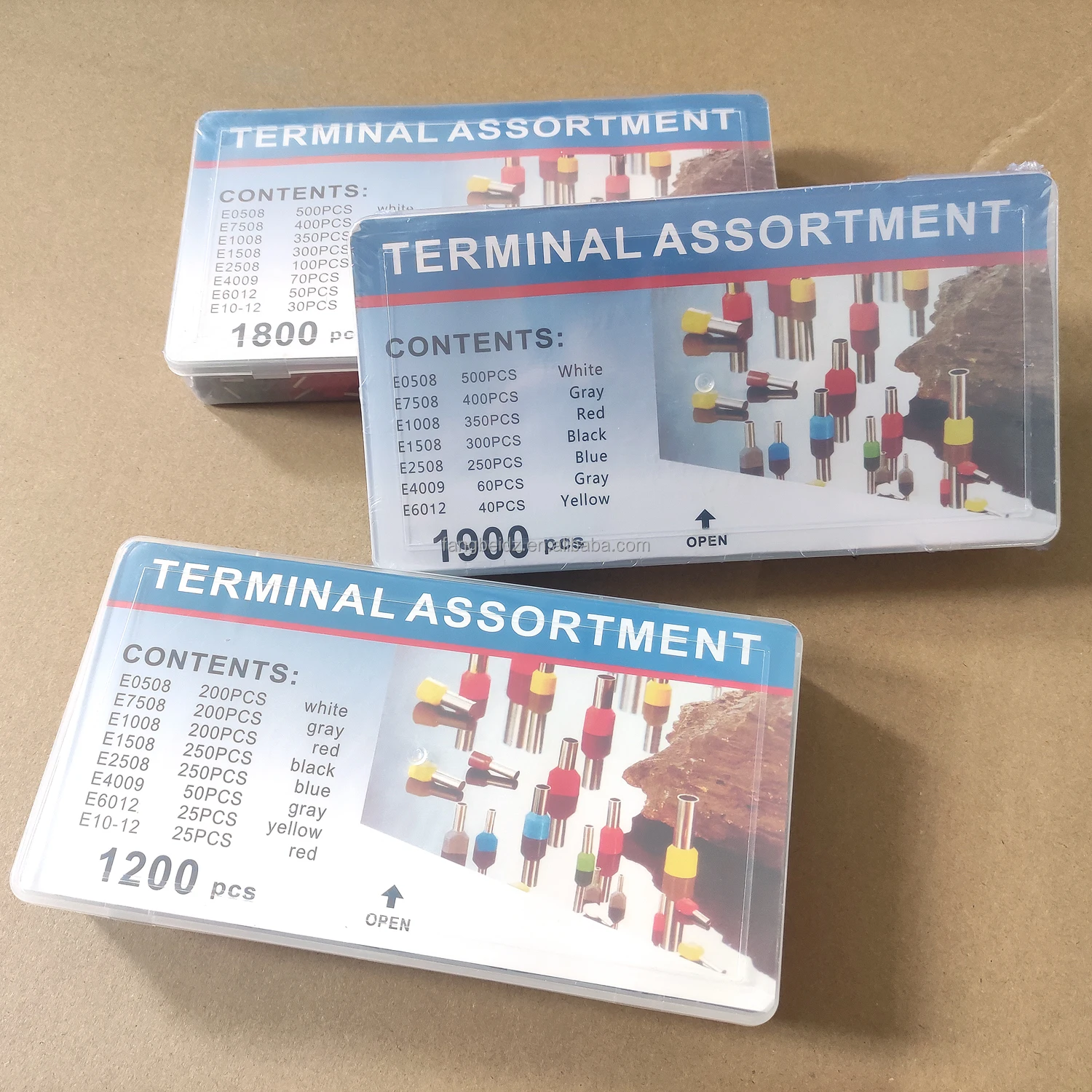 1200pcs 1250pcs 1800pcs 1900pcs Multi-functional Assorted Insulated ...