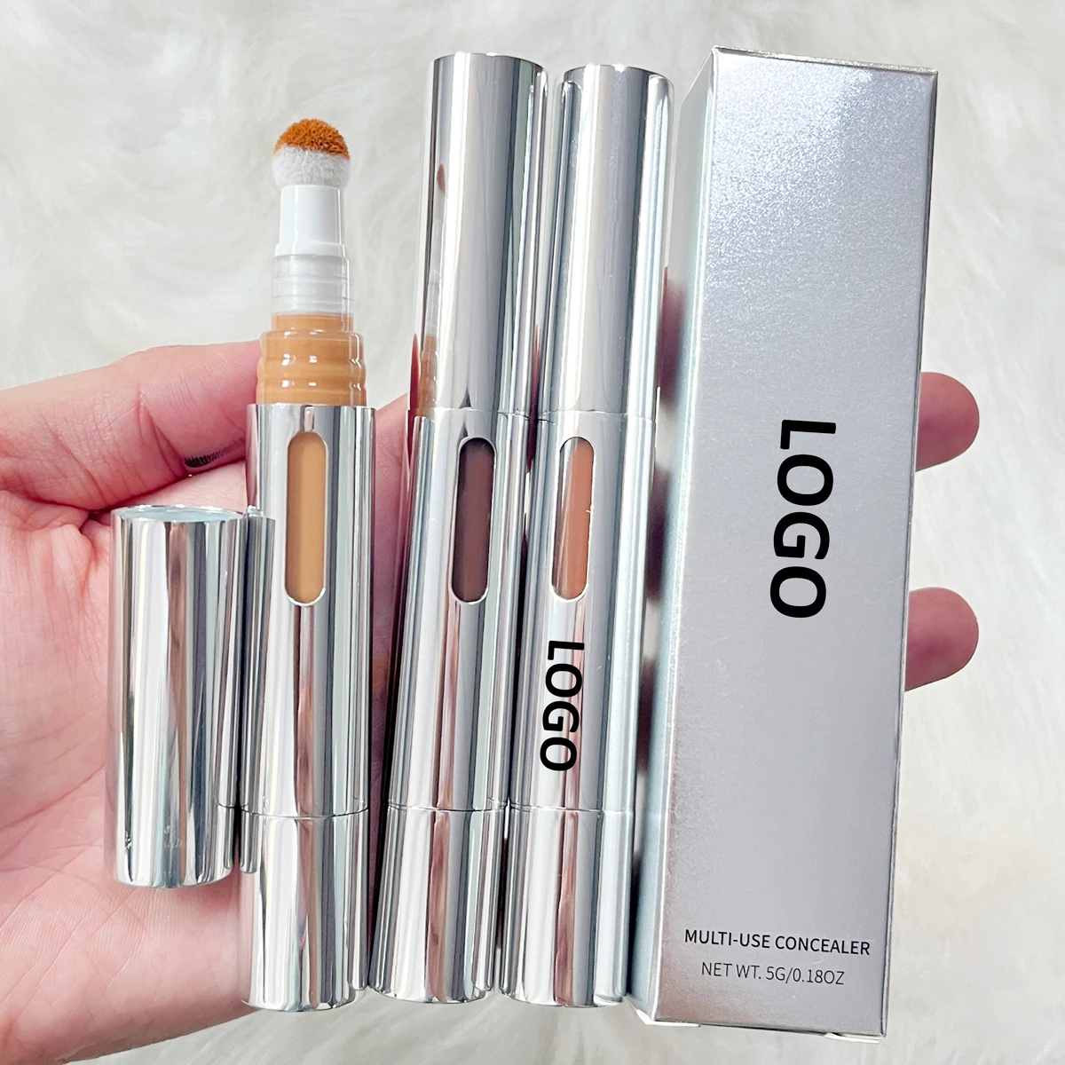 Custom Private Label Waterproof Concealer Cream Makeup Full Coverage ...