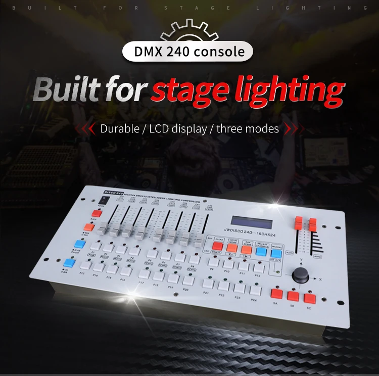 Dmx512 240 Controller Console Programmable Control For Stage Beam Ktv Par Light - Buy Dmx 240 ...