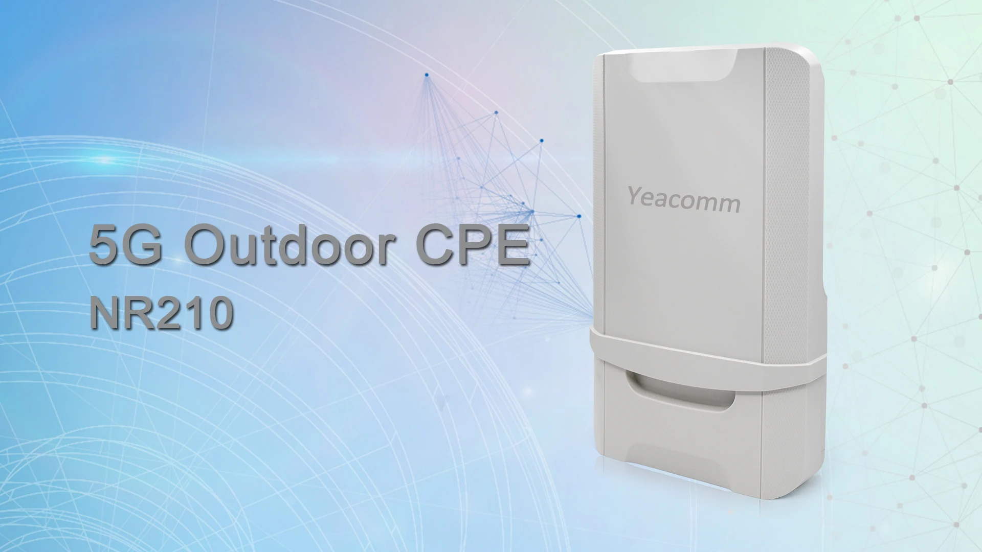 Yeacomm NR210 5G NR Outdoor CPE Router - Fixed Wireless Access