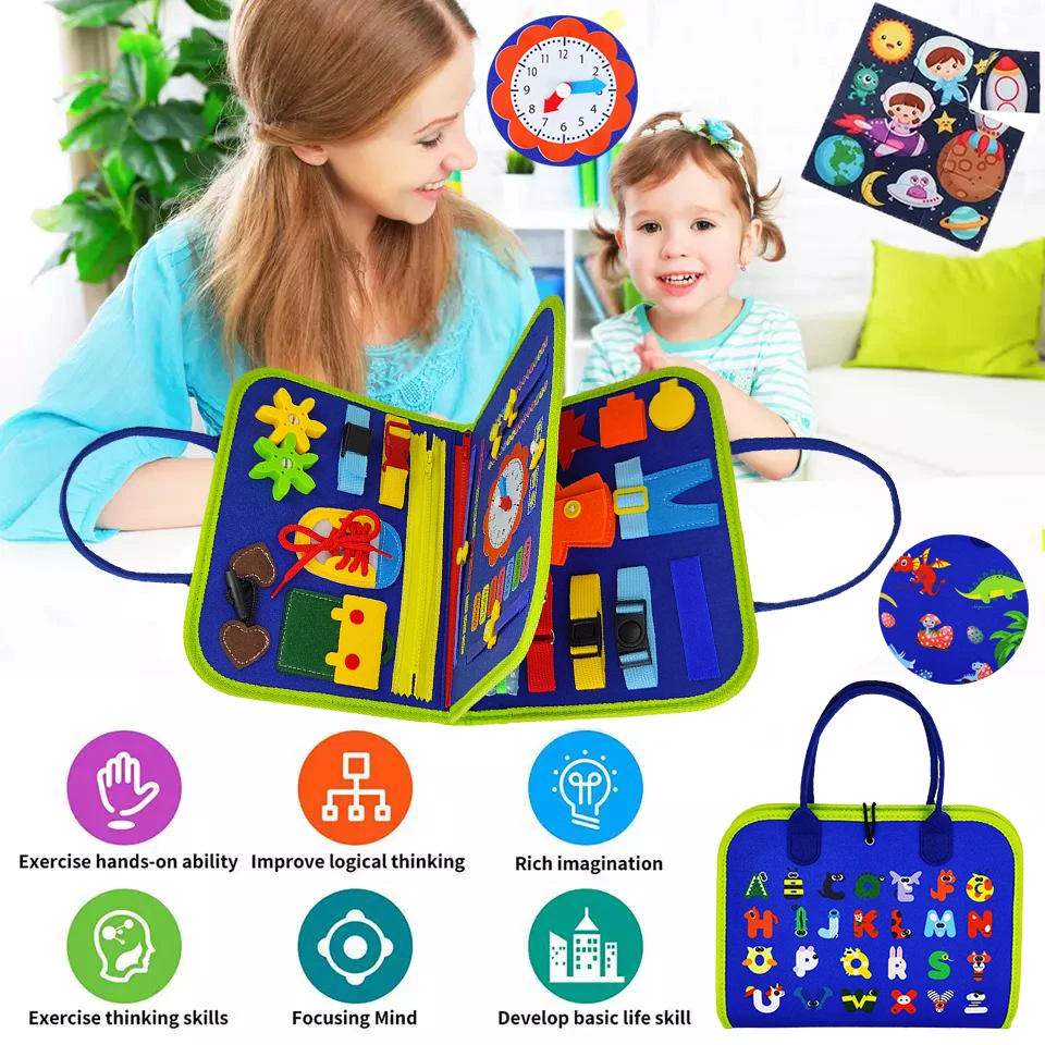 Montessori Learning Toys - Educational DIY Felt Board