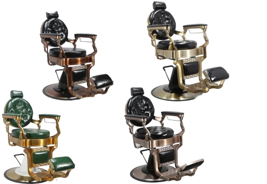Modern Luxury High Beauty Quality Hair Leather Black Portable Barber ...