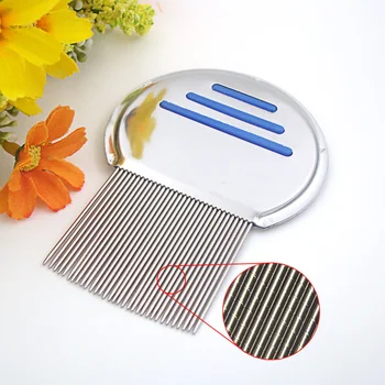 Stainless Steel Terminator Lice Comb Child Human Pet Hair Cleaning ...