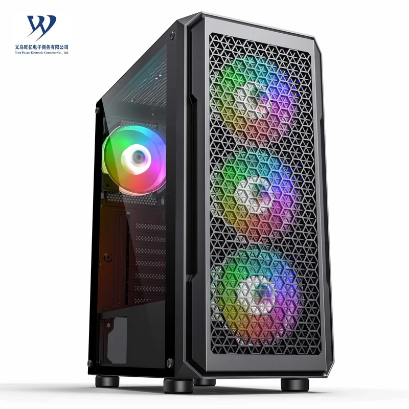 Sama Tempered Glass Atx Computer Case Mid Tower Computer Gaming Casing Usb3 0 Pc Cabinet Buy