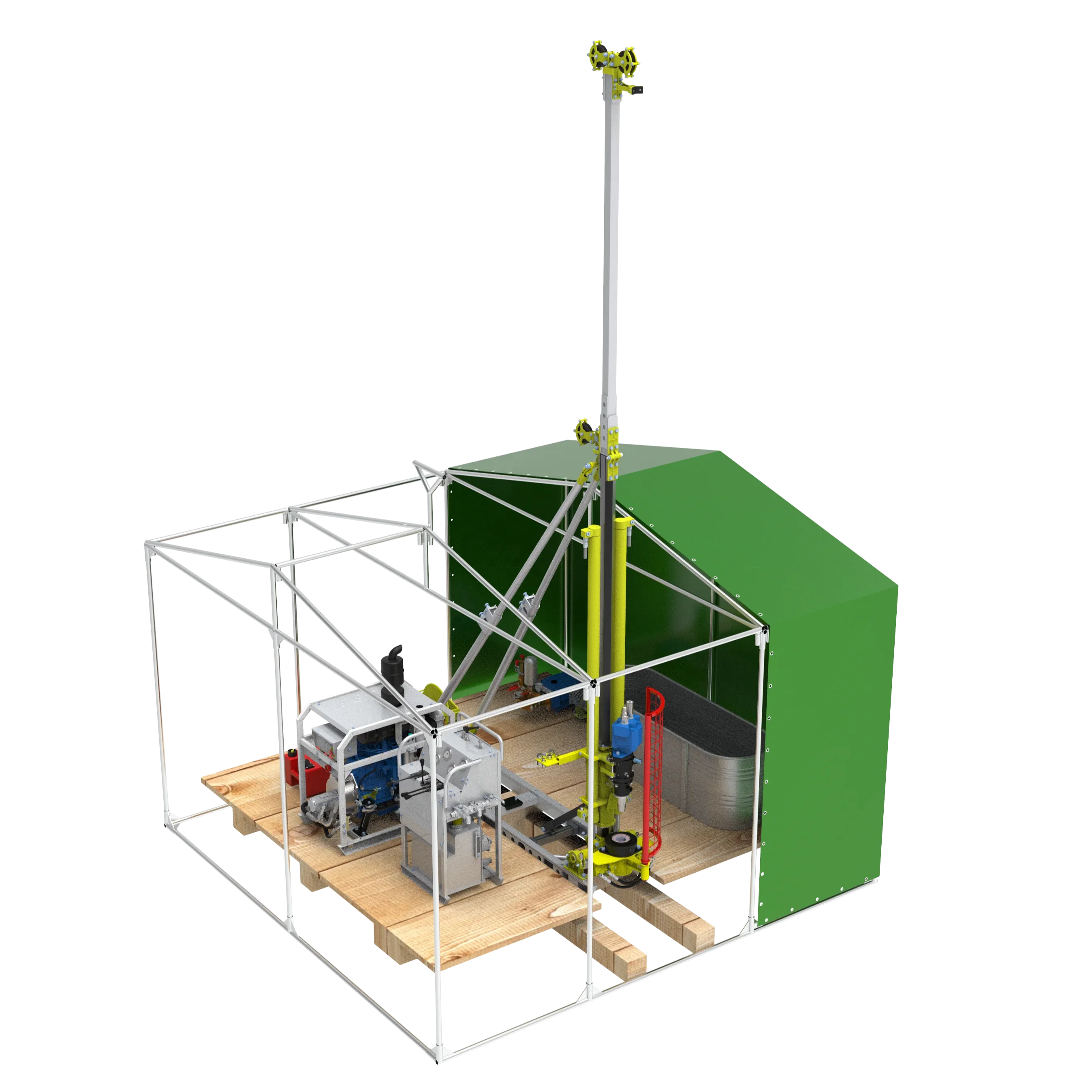 Egr Ep300 Man Portable Rig Hydraulic Core Drill Rig Man Portable ...