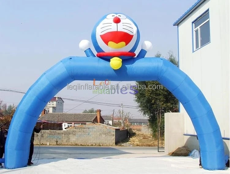 Advertising Inflatable Arch - Doraemon Spongebob Balloons