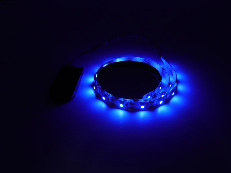 Battery Cell Powered Led Strip Lights 5v 6v Width 8mm 0.2m Smd3528 ...