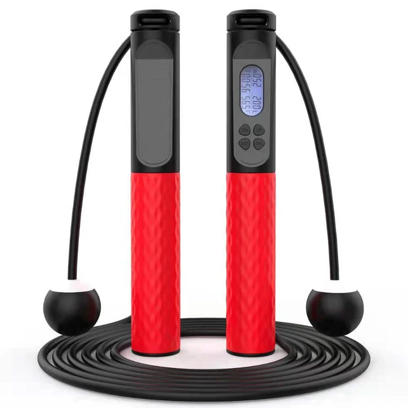Outdoor Speed Heavy Jumping Rope Fitness Skipping Counter Speed Digital ...