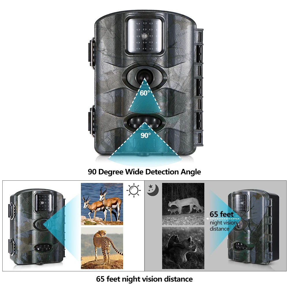 16MP Infrared Waterproof IP65 Digital Hunting Trail Camera M330