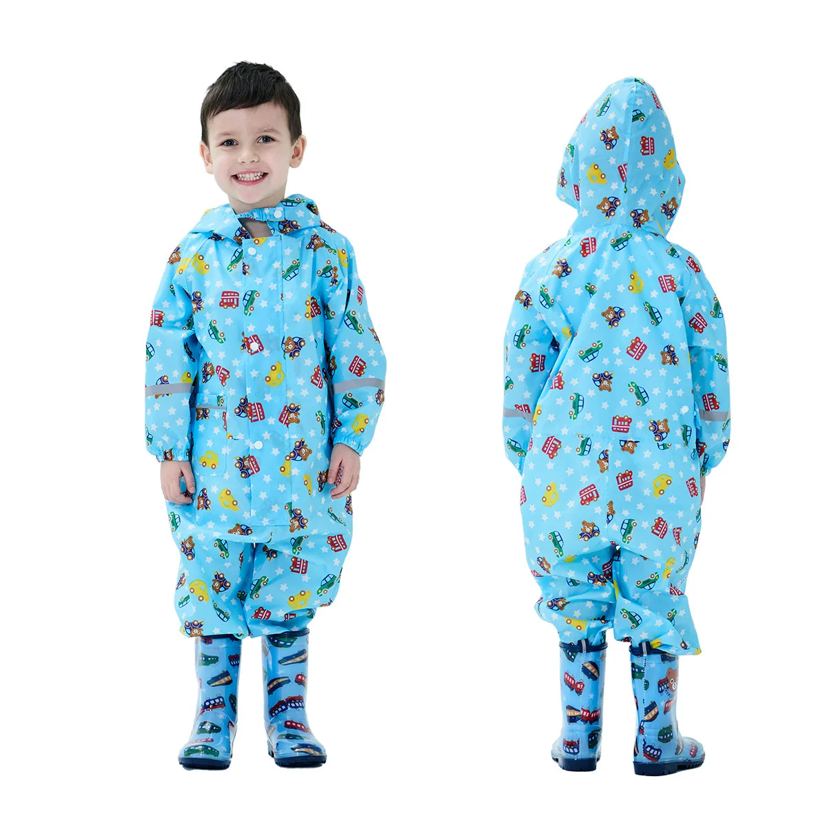 High Quality Children Cartoons Rain Coat Suit Boys and Girls Rainwear ...
