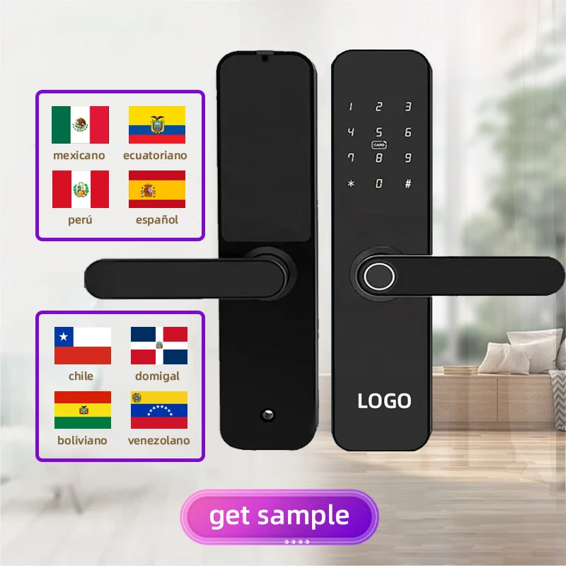 Cerradura Inteligente Ip67 Tuya Wifi Cerradura Inteligente Para Puerta ...