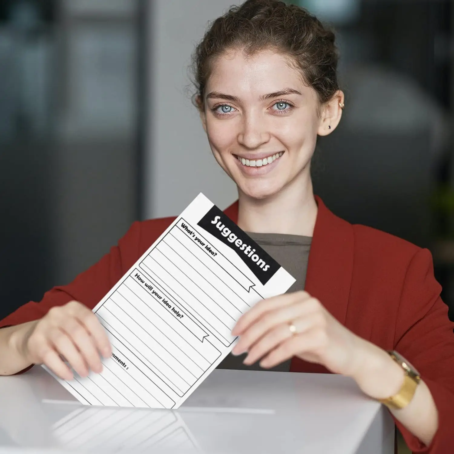 Customer Continuous Improvement Cards Suggestion Slips Complaint Cards ...