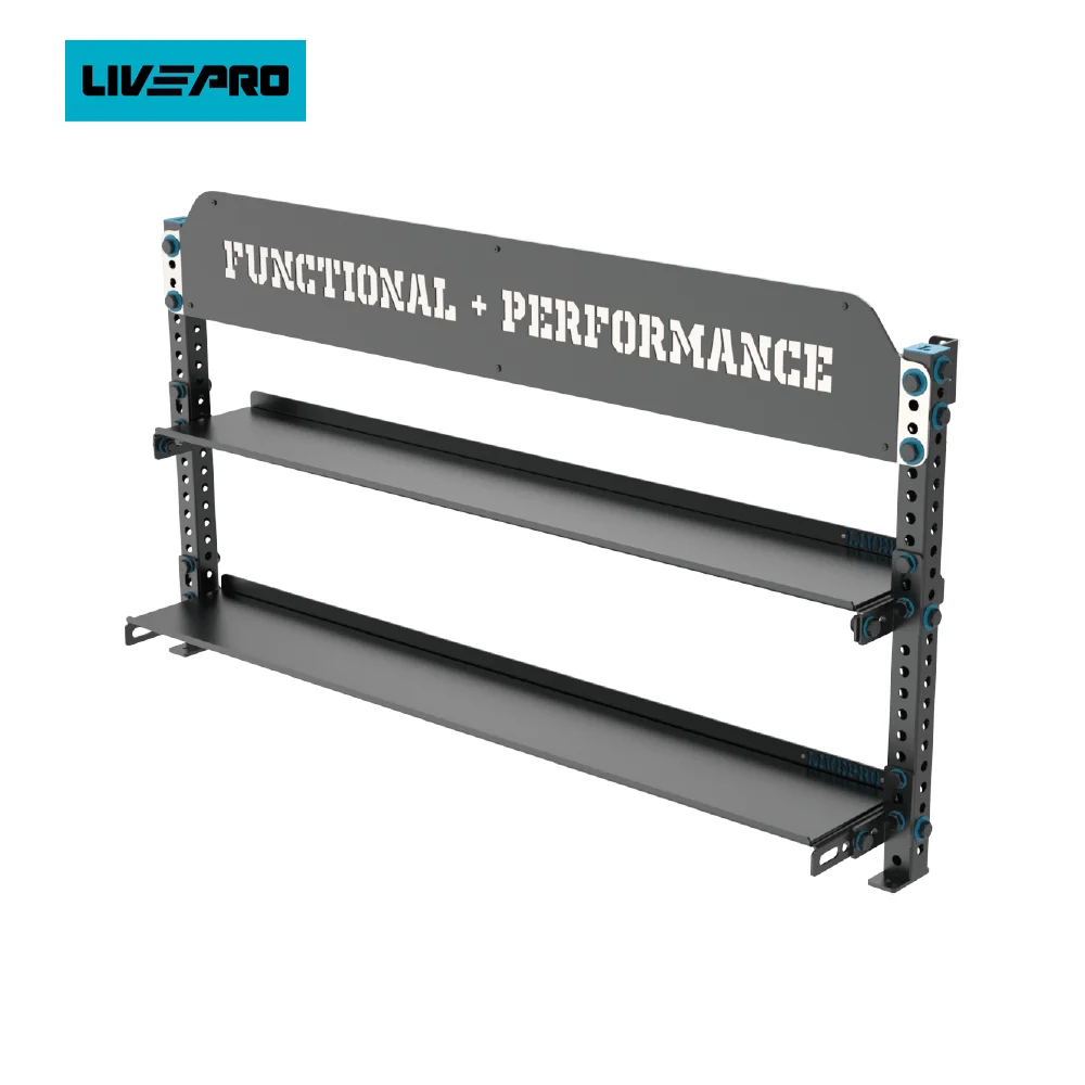 New Arrival Height Adjustable Dumbbell/kettlebell Storage Wall Rack ...