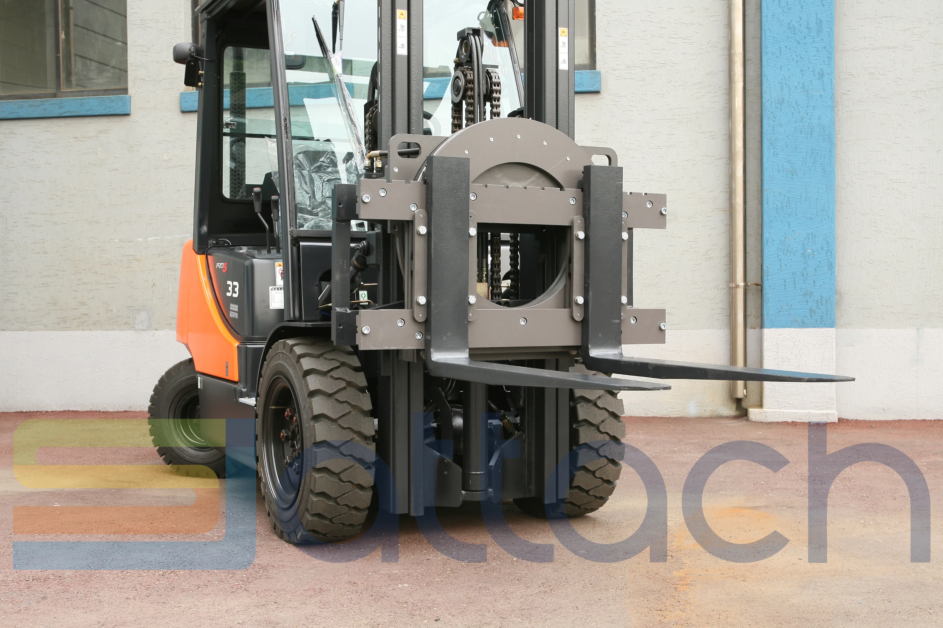 Excellent Quality Forklift Accessories High Efficiency Rotator Suitable ...