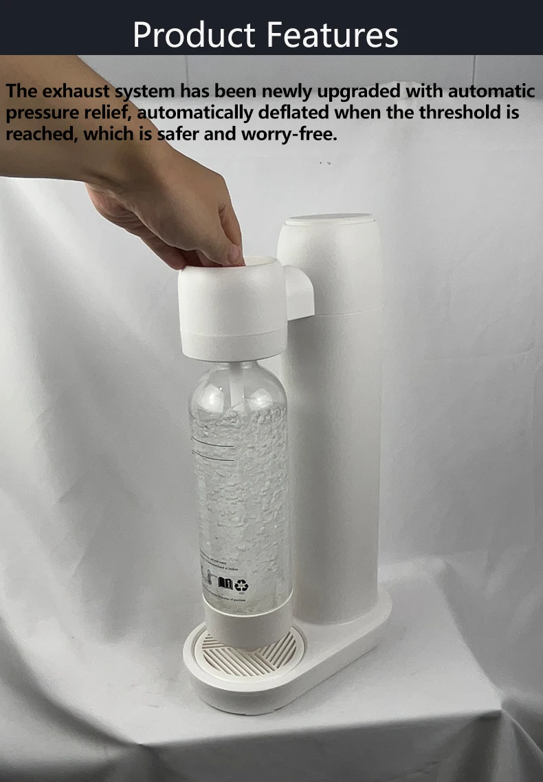 Soda Maker Desktop Carbonated Soda Sparkling Water Maker Machine Sparkling Water And Portable ...