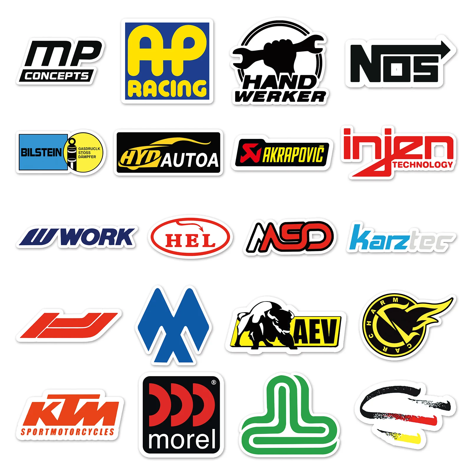 Motorcycle Sticker Motorcycle Decals Electric Vehicle Reflective ...