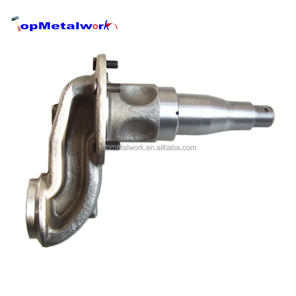 Oem Truck Forged Drop Axle Spindle Stainless Steel Surface Max Trailer ...