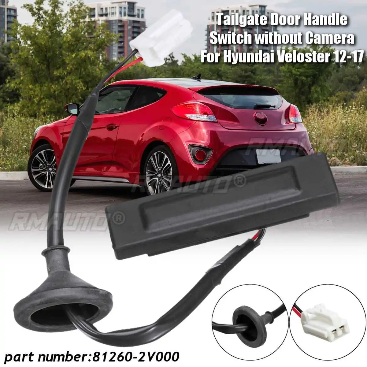 Car Trunk Lock Switch Button Without Camera 81260-2V000 812602V000 for ...